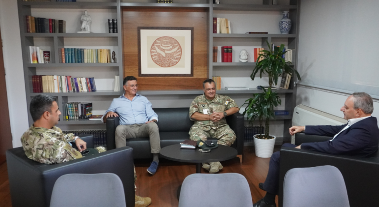 Ο ΓΓ του ΑΚΕΛ συναντήθηκε με τον Υπαρχηγό της Εθνικής Φρουράς - ΑΚΕΛ